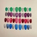 Edo Kiriko Nail Handpainted Nails Summer Nails Cut Glass Nails Japanese ...