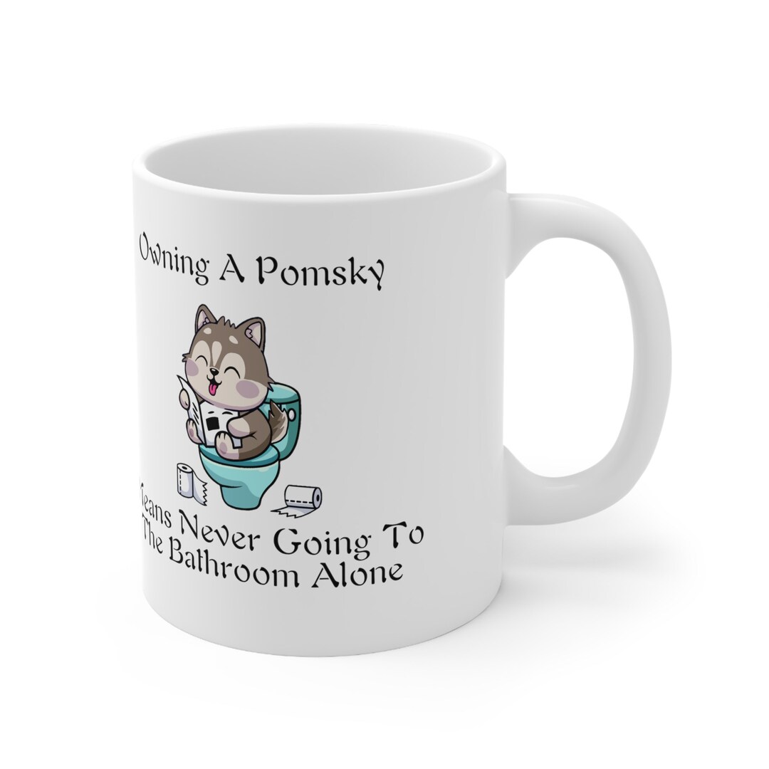 Pomsky Chocolate Owning A Pomsky Means Never Going to the Bathroom ...