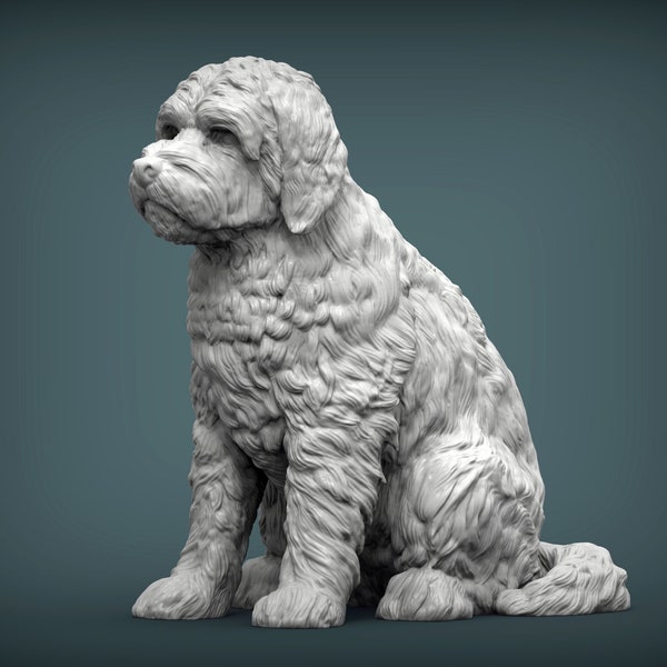 Goldendoodle Statue - Etsy