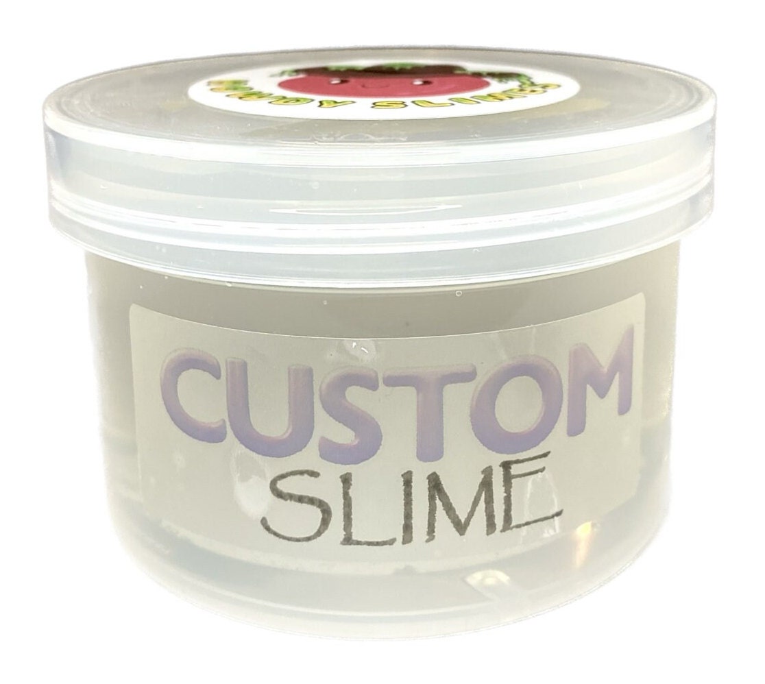 CUSTOM CLEAR Slime Extras - Etsy
