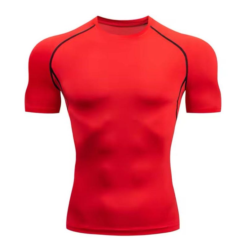 Compression T-shirt | Breathable Gym T-shirt - Etsy