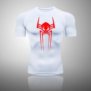 Spider-man Compression T-shirt | Breathable Gym T-shirt - Etsy
