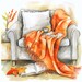 Cozy Fall Blanket Clipart 12 PNG Bundle, Hello Fall Png Designs ...