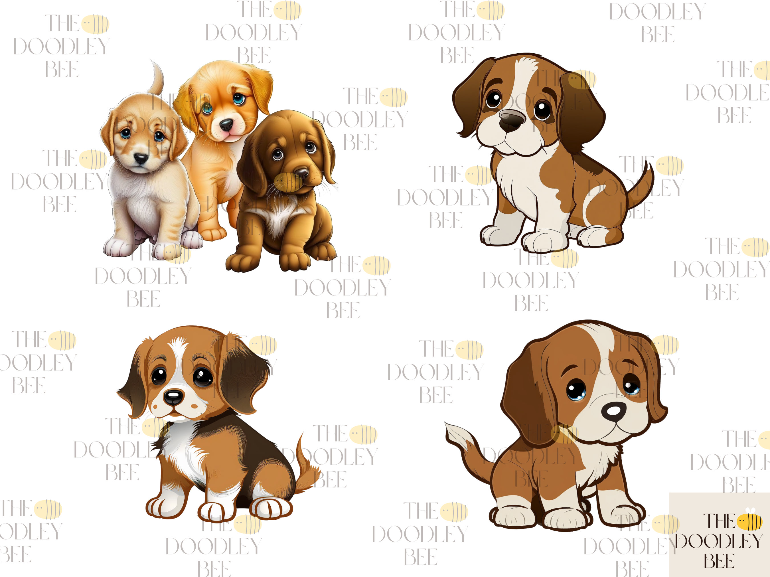 22 Cute Puppy Clipart Cute Dog Clipart Puppy Clip Art - Etsy