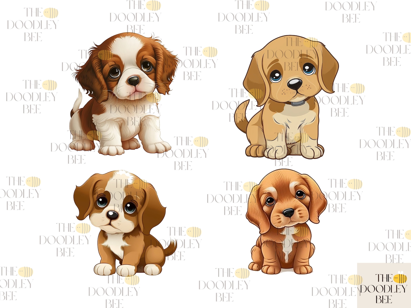 22 Cute Puppy Clipart Cute Dog Clipart Puppy Clip Art - Etsy