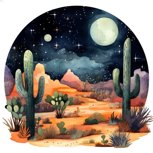 Desert Animals Clip Art - Etsy