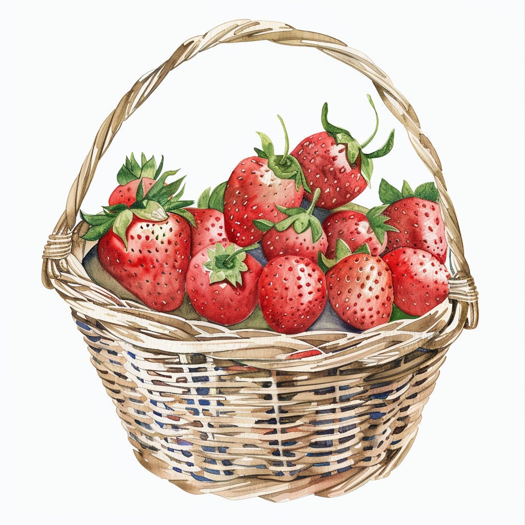 12 Strawberry Graphics Bundle, Strawberry Png Clipart, Trending Png ...