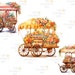 Watercolor Flower Carts Clipart Bundle 12 Digital Download - Etsy