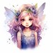 20 Tooth Fairy Watercolor Clipart PNG Bundle Commercial Use - Etsy