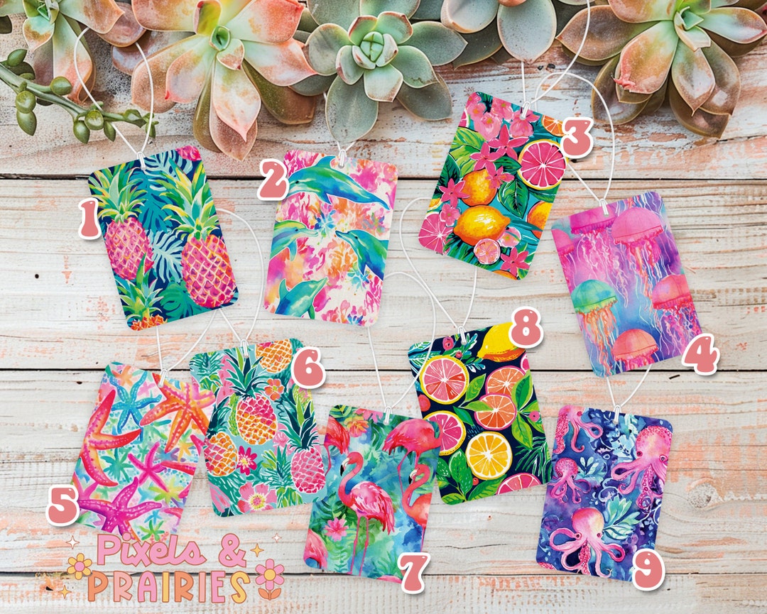 Preppy Felt Freshie, Preppy Summer Air Freshener, Preppy Stuff Car ...