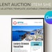 Silent Auction Item Sheet Template | Fundraising Event Display (canva ...