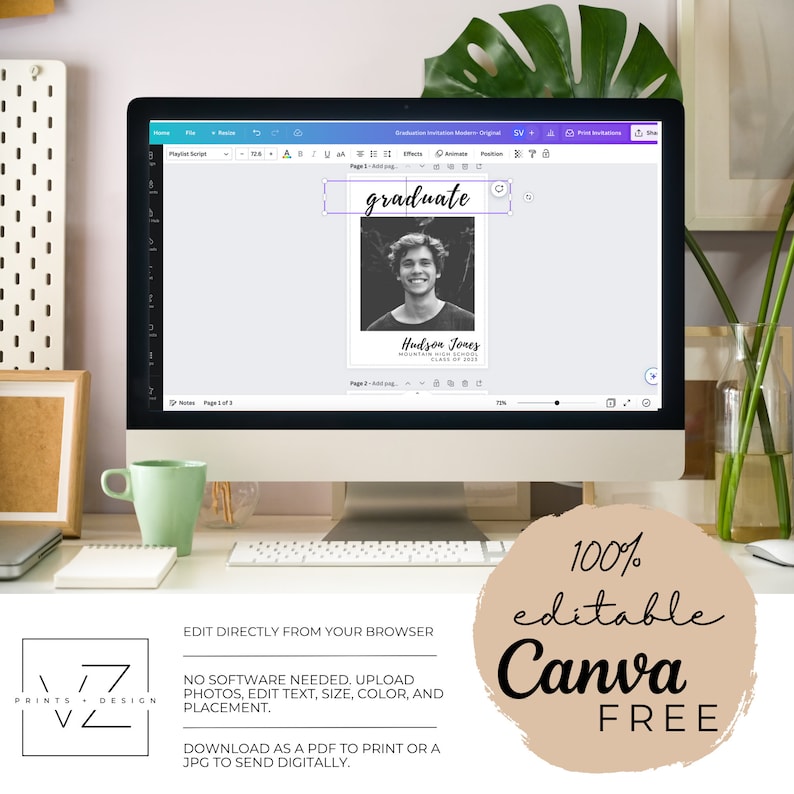 Canva Shuttle Service Template | Wedding Shuttle Template | Modern ...