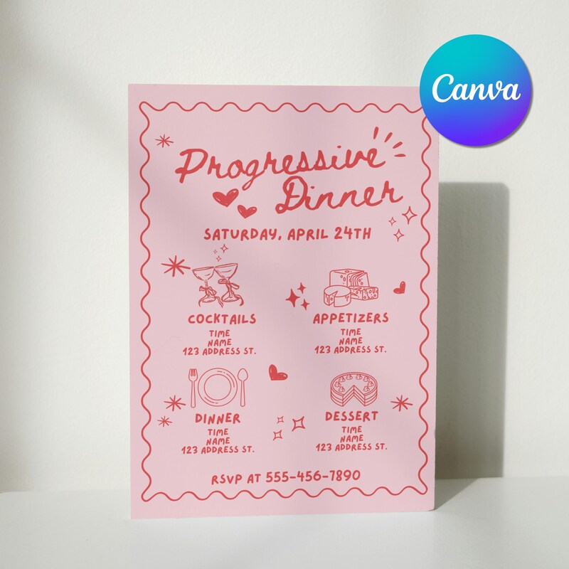 Progressive Birthday Party - Etsy