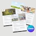 Silent Auction Item Sheet Template | Canva Editable (digital Download ...
