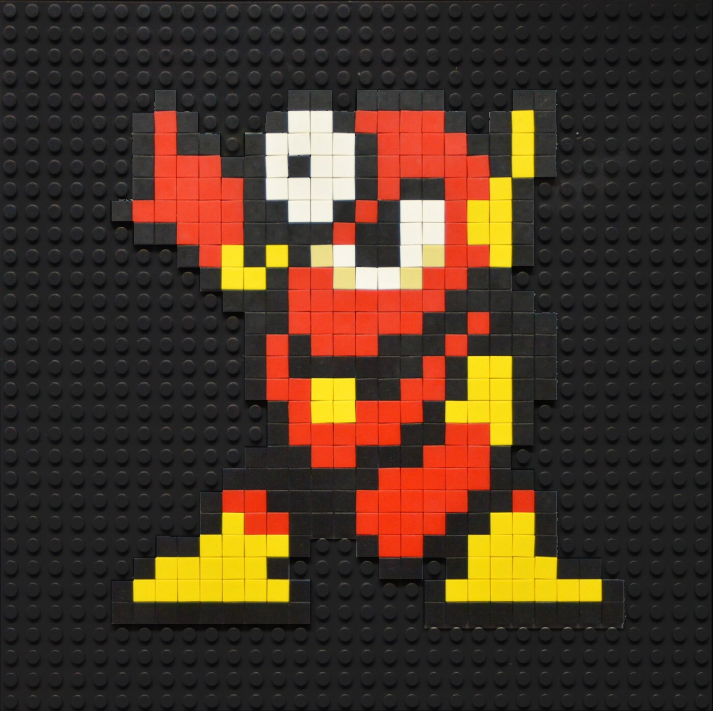 Metal Man 8 Bit Block Pixel Art lega-man Series - Etsy