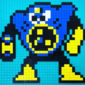 Airman 8 Bit Block Pixel Art “lega-man” Series - Etsy