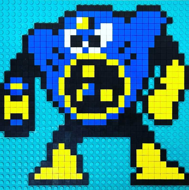 Airman 8 Bit Block Pixel Art “lega-man” Series - Etsy