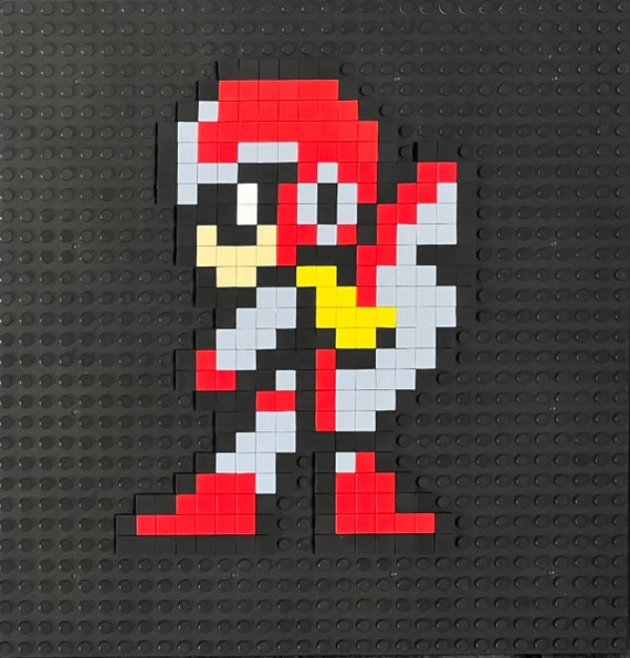 Protoman 8 Bit Grid