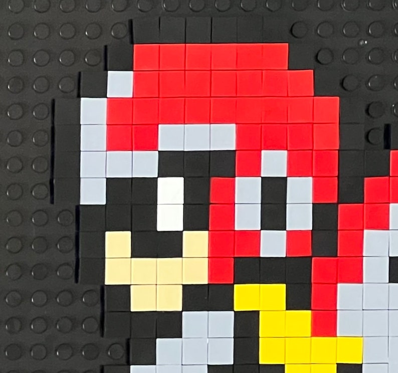Proto Man 8 Bit 2.5D Pixel Art - Etsy