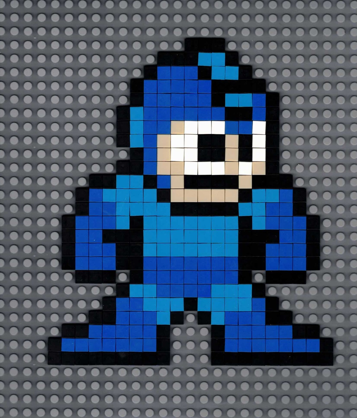 Megaman 8 Bit 2.5D Pixel Art - Etsy