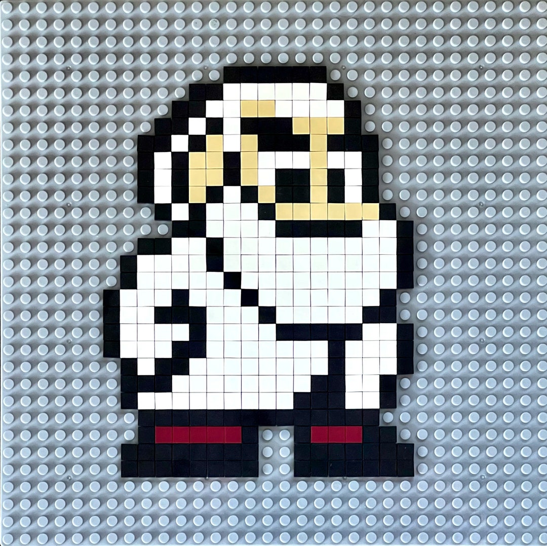 Dr. Light Mega Man’s Creator 8 Bit 2.5D Pixel Art - Etsy UK