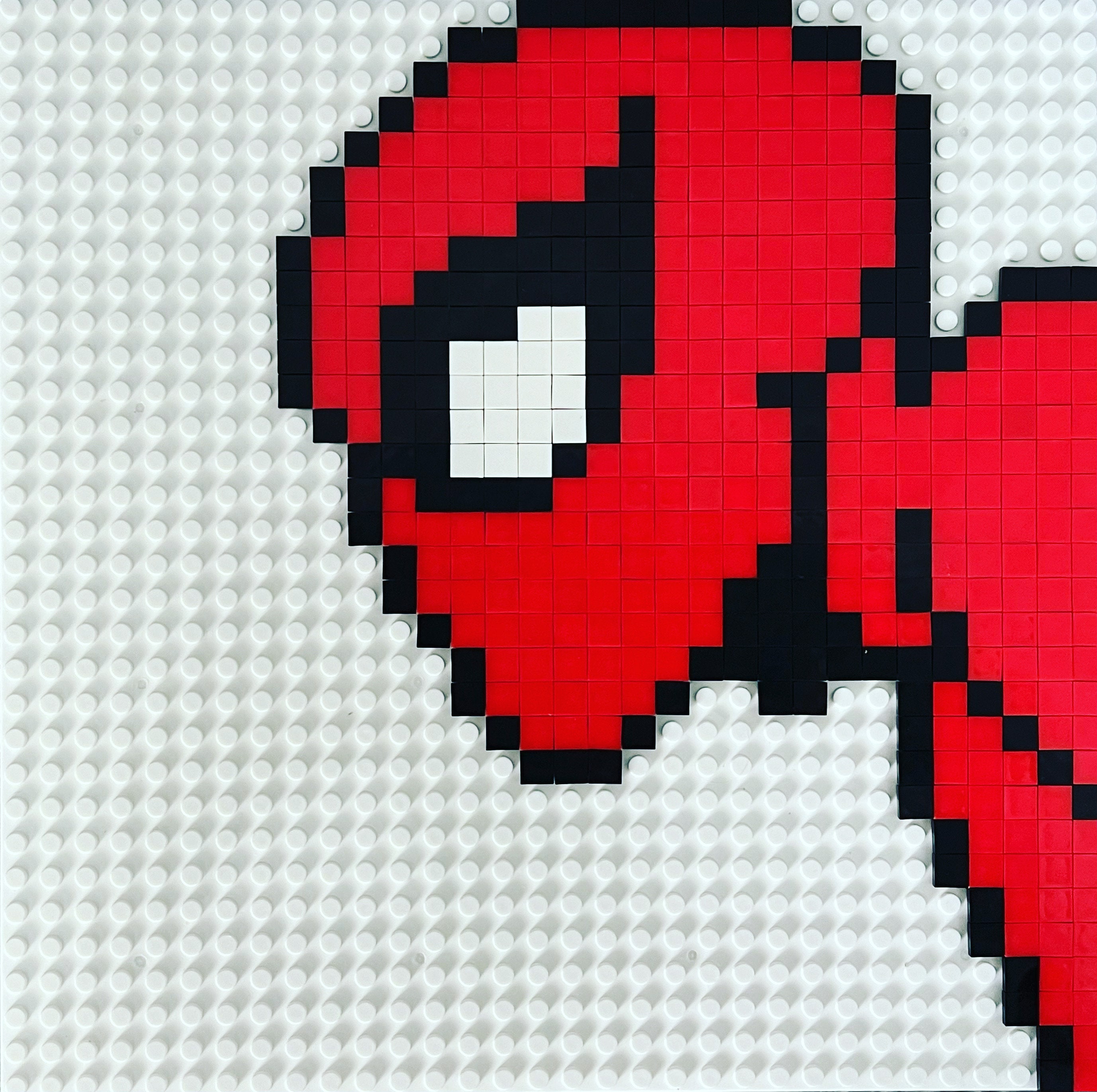 Spiderman Peter B Parker 8 Bit Block Art - Figurines & Knick Knacks - Etsy