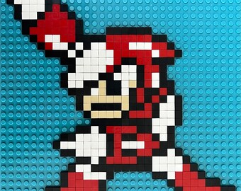 Spider-gwen Gwen Stacy 8 Bit Block Art - Etsy UK