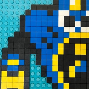 Airman 8 Bit Block Pixel Art “lega-man” Series - Etsy