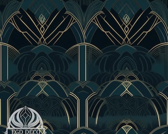 Art Deco Repeating Pattern Digital Download - Unique and Versatile ...