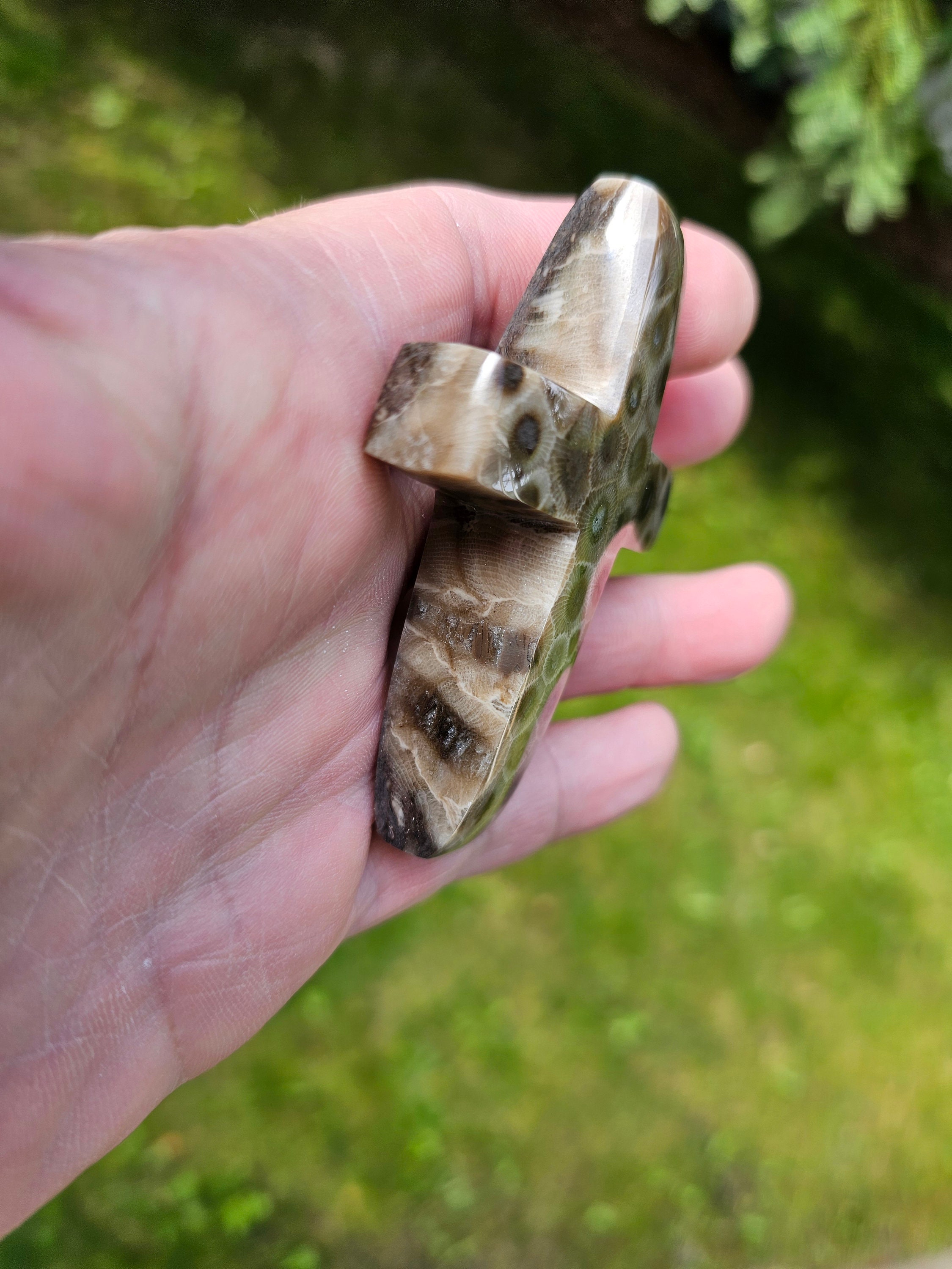 Beautiful Petoskey Cross. - Etsy