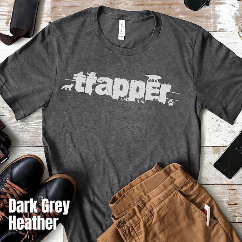 Wildlife Trapping Shirt for Fur Trapper Gift Conservation Tshirt Nature ...