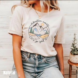 Adventure Tshirt, Adventure Shirt, Camping Shirts, Mountain Tshirt ...