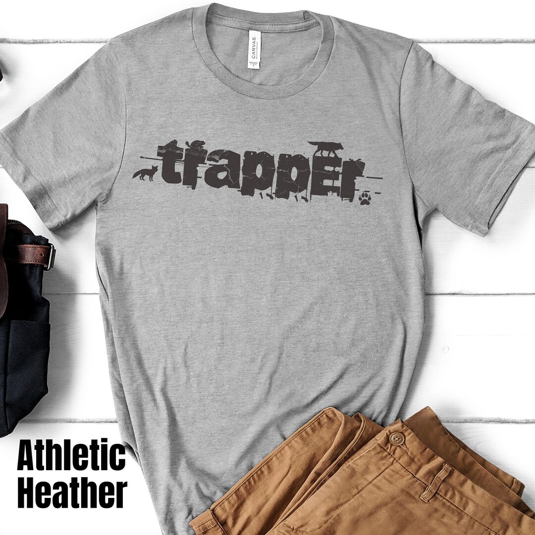 Wildlife Trapping Shirt for Fur Trapper Gift Conservation Tshirt Nature ...