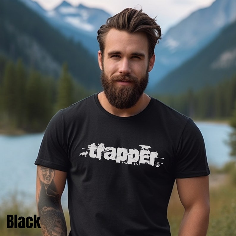 Wildlife Trapping Shirt for Fur Trapper Gift Conservation Tshirt Nature ...
