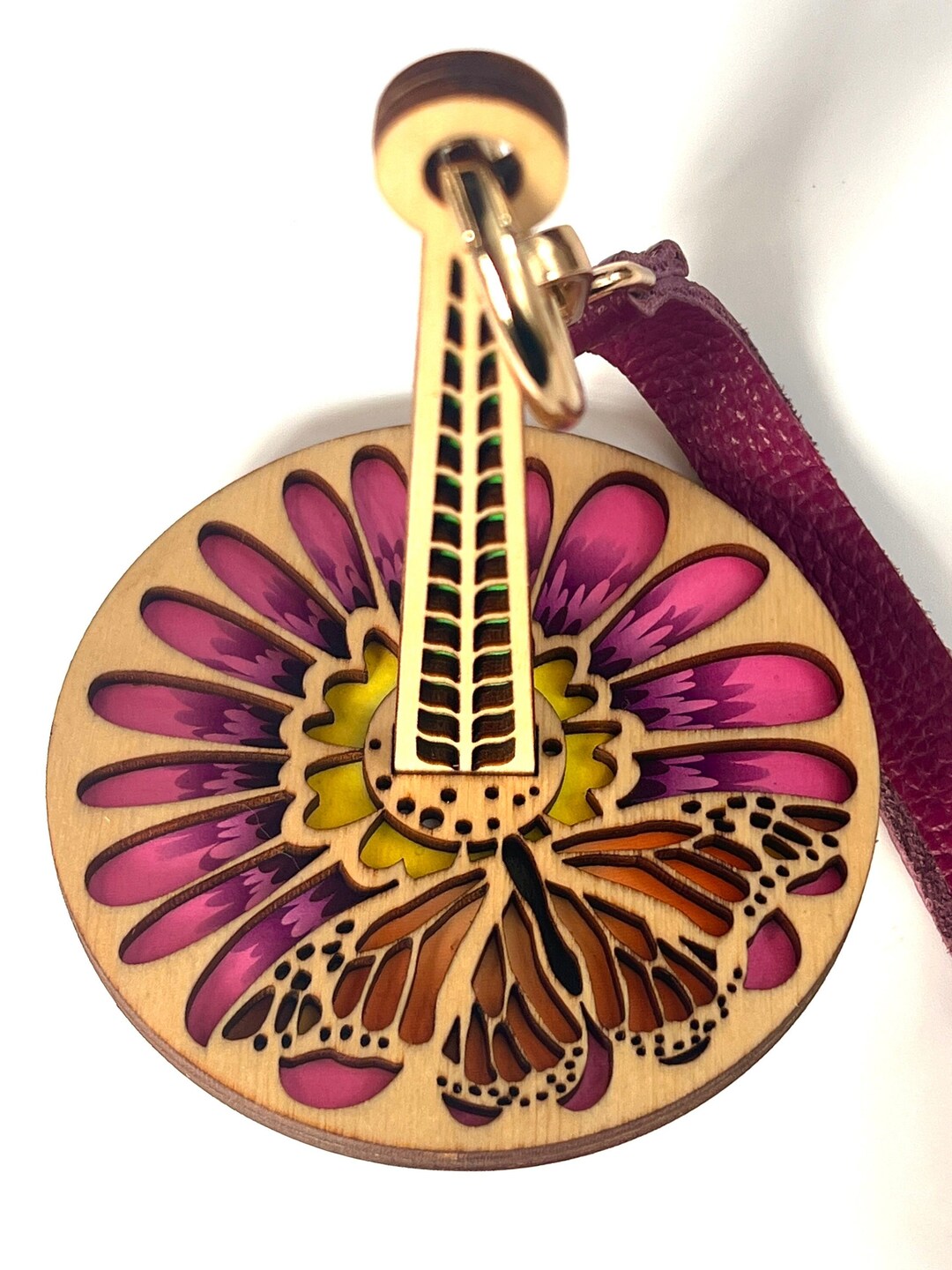 Monarchana Lemonwood Mini-minder pat. Pend.: Portable Wrist Yarn Holder ...