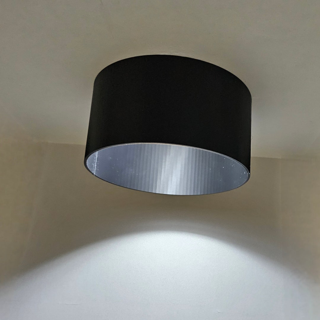 Cylinder - 3d Printed Recessed Light Deflector Shade - Glare Reducer - Etsy