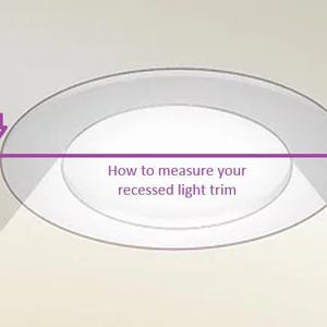 Full Dome - Recessed Lighting 3 Piece Deflector - Etsy