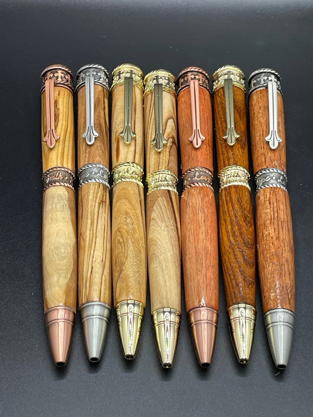 Faith, Hope, and Love Pen Made From Wood From the Holy Land - Etsy