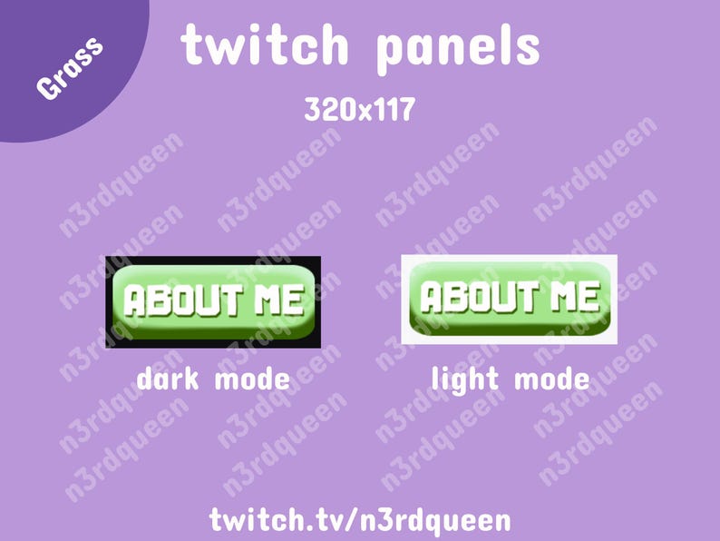 23x Green Grass Type Pokemon Sinnoh Gen 4/IV About Panels for Twitch ...