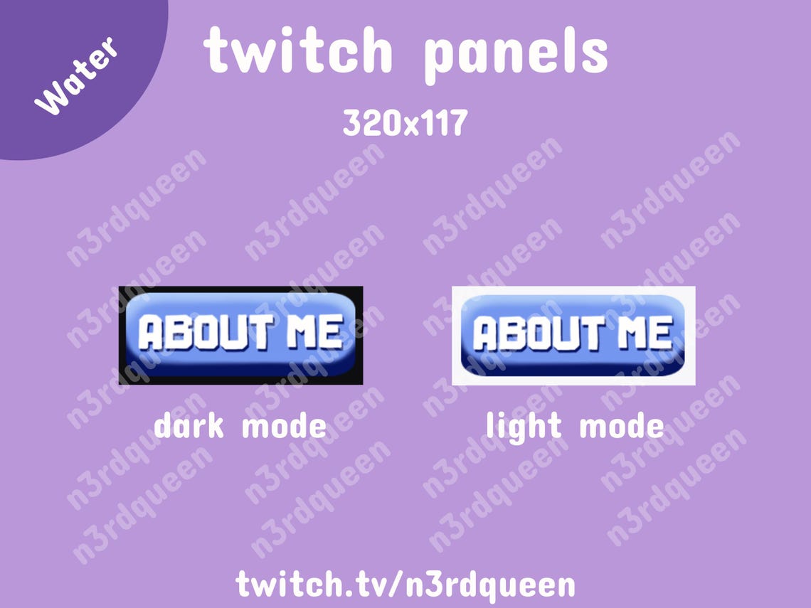 23x Blue Water Type Pokemon Sinnoh Gen 4/IV About Panels for Twitch ...