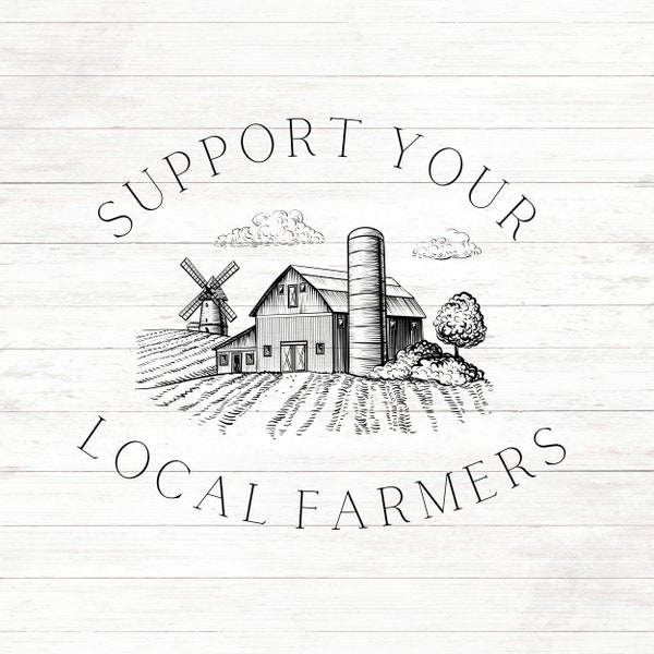 Support Local Farmers - Etsy