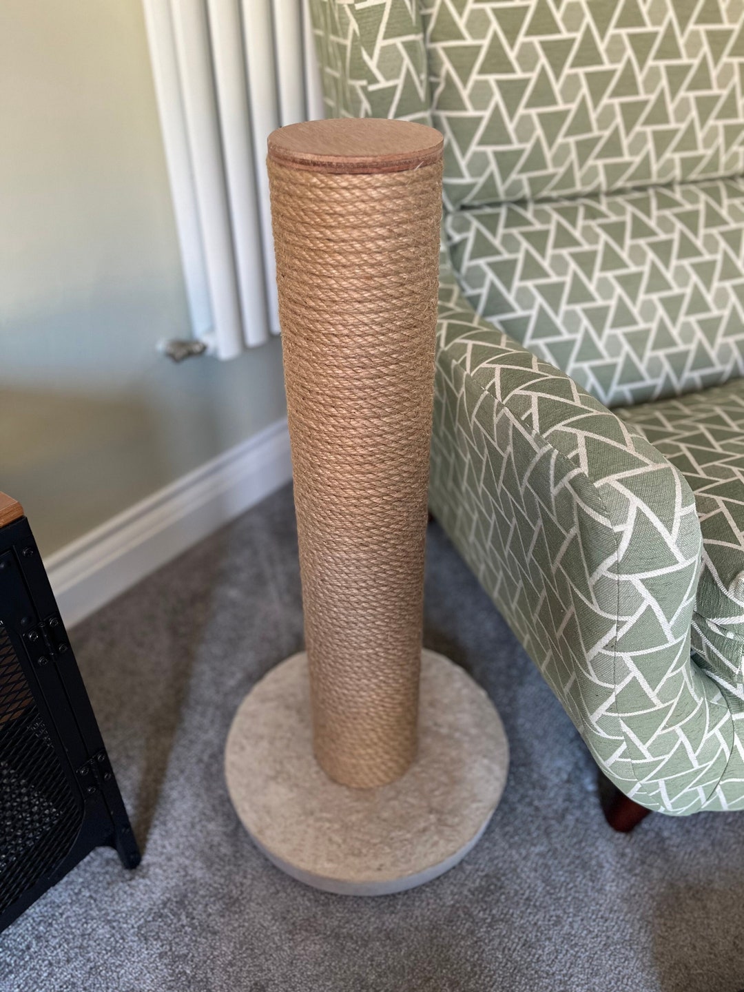 Heavy Duty Cat Scratch Post Medium - Etsy UK