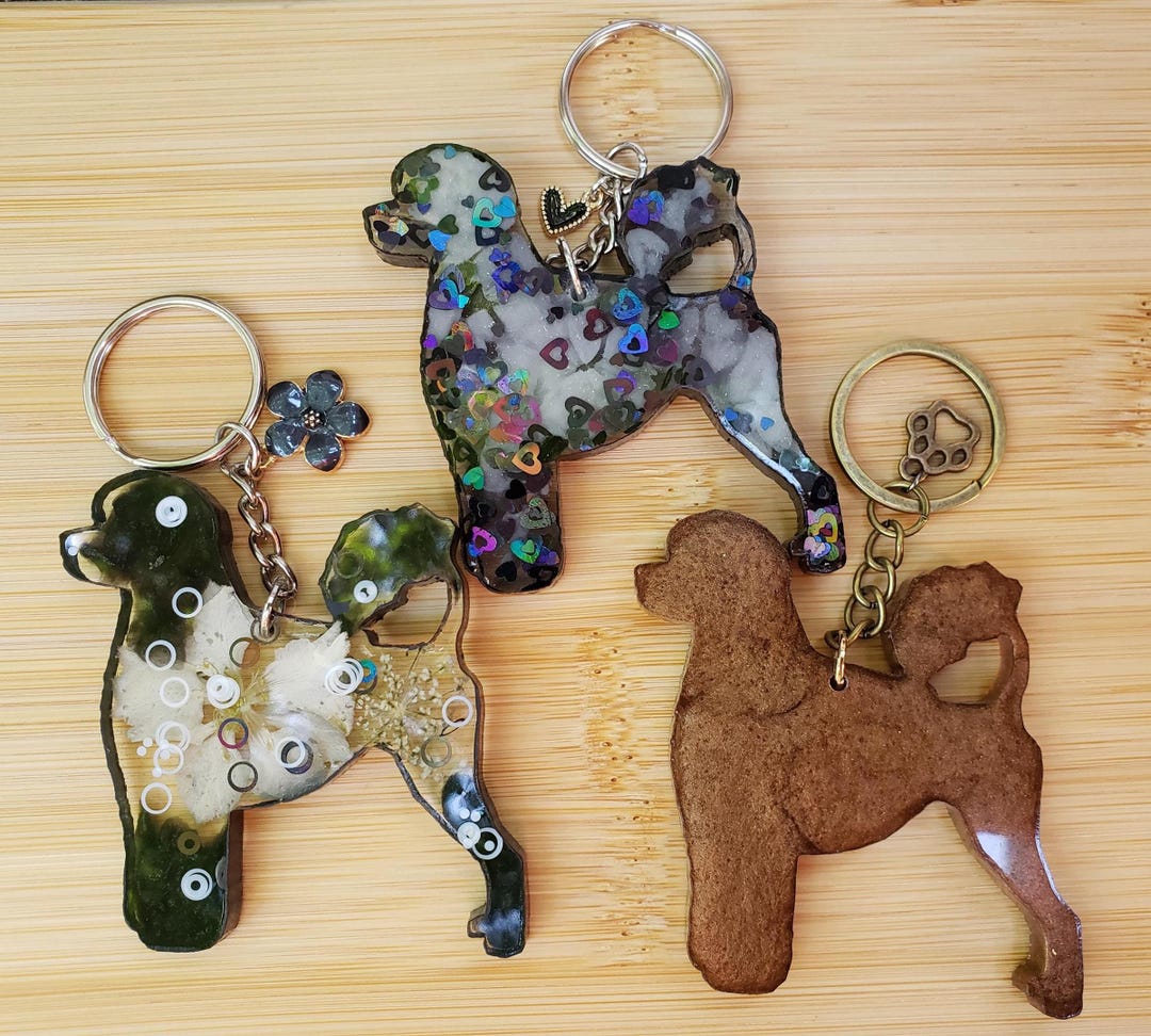 Portuguese Water Dog Keychain Porti - Etsy