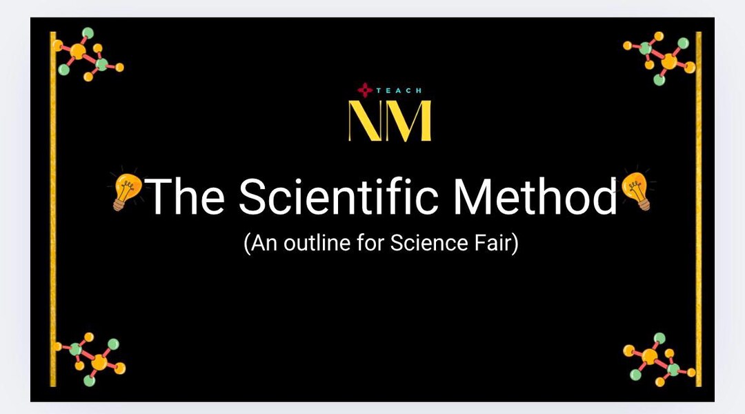 The Scientific Method Lesson Rubric Science Fair Project Outline ...