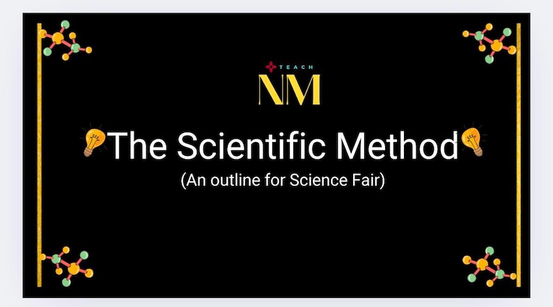 The Scientific Method Lesson Rubric Science Fair Project Outline ...