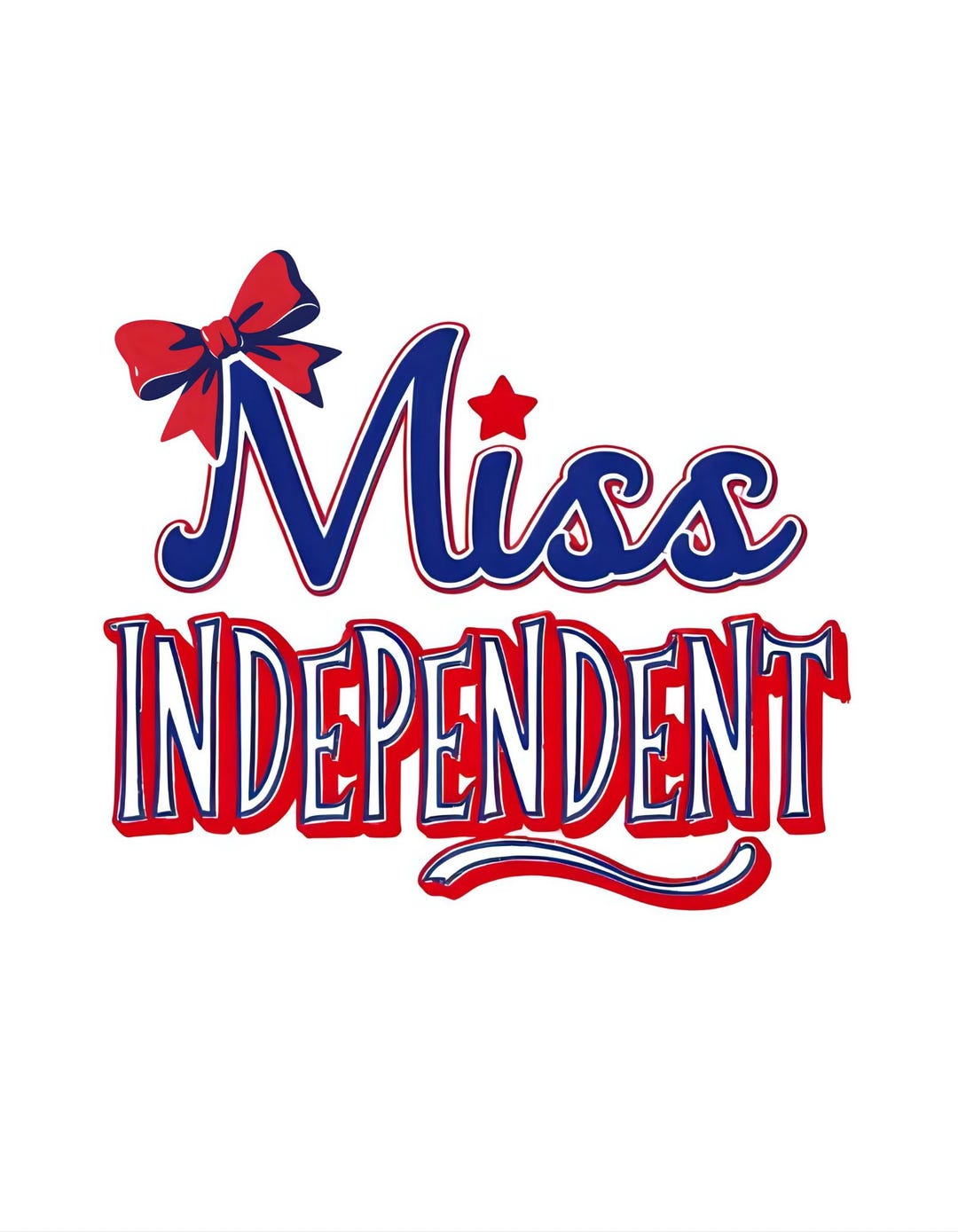 Miss Independent T Shirt Logo/decal PNG - Etsy