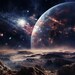 Cosmic Wonders: Celestial Digital Prints-4 Pack of Planetary Designs - Etsy