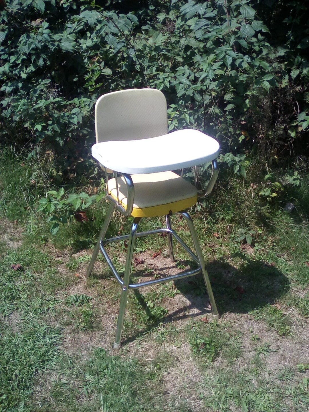 Vintage Metal Highchair - Etsy