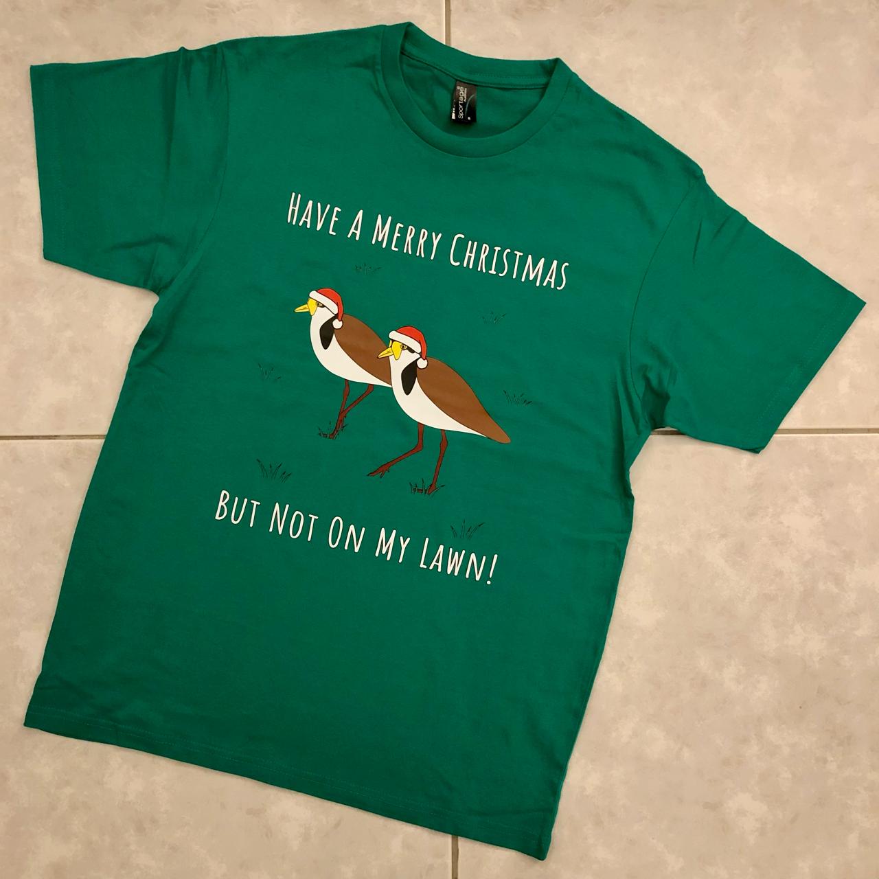 Funny Masked Lapwing Christmas Tshirt for Australian Plover Bird Lovers ...