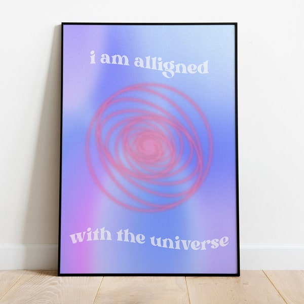 Art I Am the Universe - Etsy